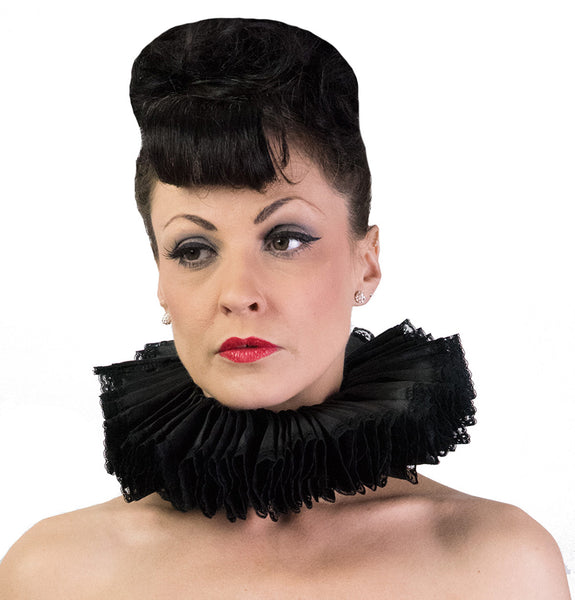 Elizabethan Tudor Fancy Costume Neck Ruff Accessories at Starrivera.com ...